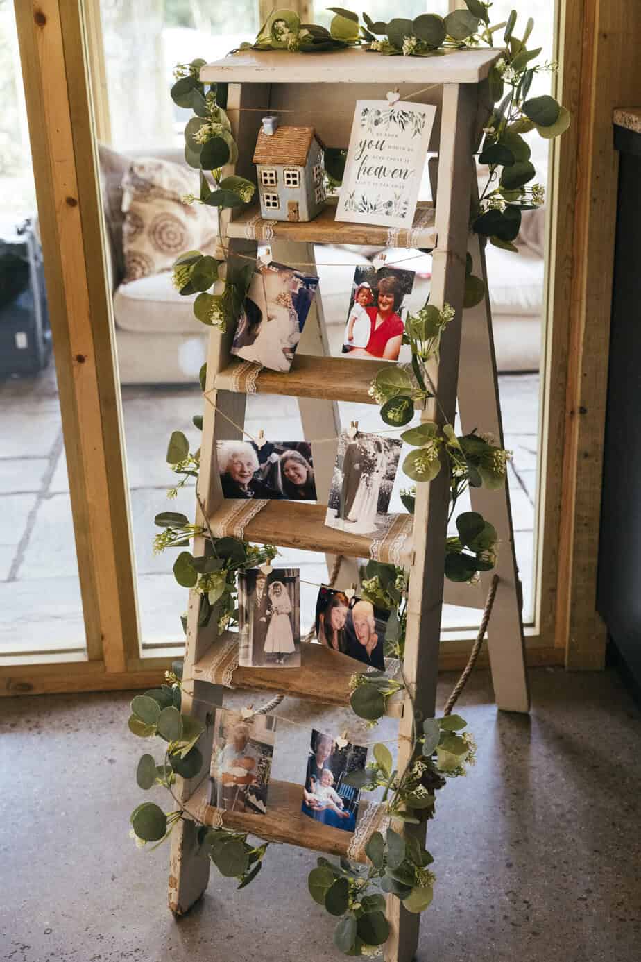 Memories Ladder Hire for weddings - Cornwall Hire